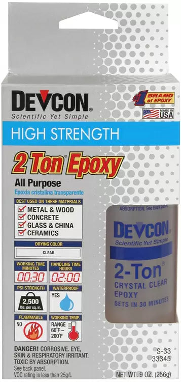 Devcon® 2 Ton® Epoxy 4.5 Oz. (4.5 Oz.) - Miami, FL - Baro Hardware