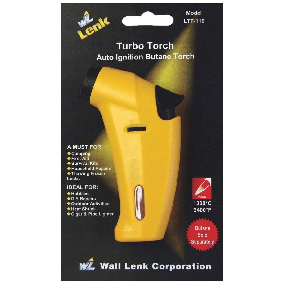 Wall Lenk Turbo Butane Micro Torch - Miami, FL - Baro Hardware