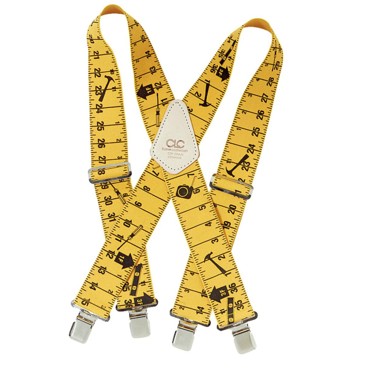 Custom Leathercraft Ruler Pattern Work Suspenders - Miami, FL - Baro ...