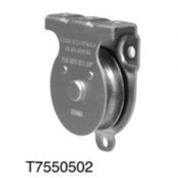 Campbell 2" Heavy Duty Steel Pulley, Single Sheave, Wall/Ceiling Mount ...