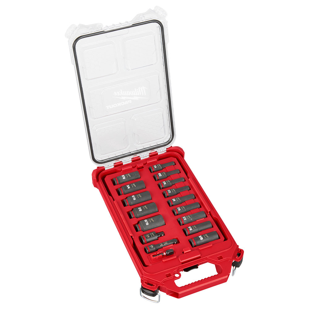 SHOCKWAVE™ Impact Duty™ Socket 3/8” Dr 17PC SAE PACKOUT™ Set - Miami ...