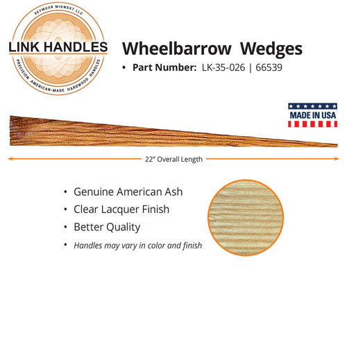 Link Handles 22" Wheelbarrow Wedge - Miami, FL - Baro Hardware