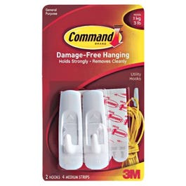 Medium Utility Hooks, 2-Pk. - Miami, FL - Baro Hardware