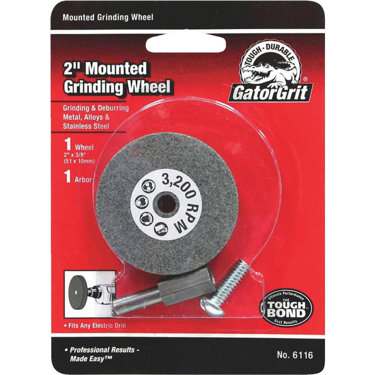 Gator Blade 2 In. x 3/8 In. Grinding Stone - Miami, FL - Baro Hardware