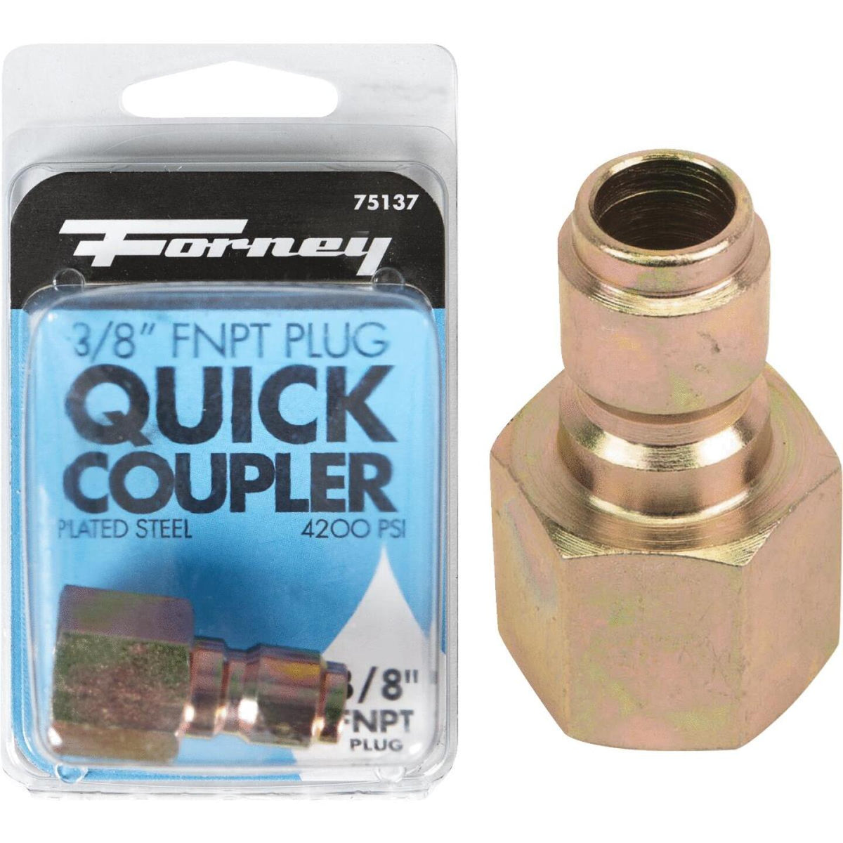 Forney 3/8 In. Female Quick Connect Pressure Washer Plug - Miami, FL ...
