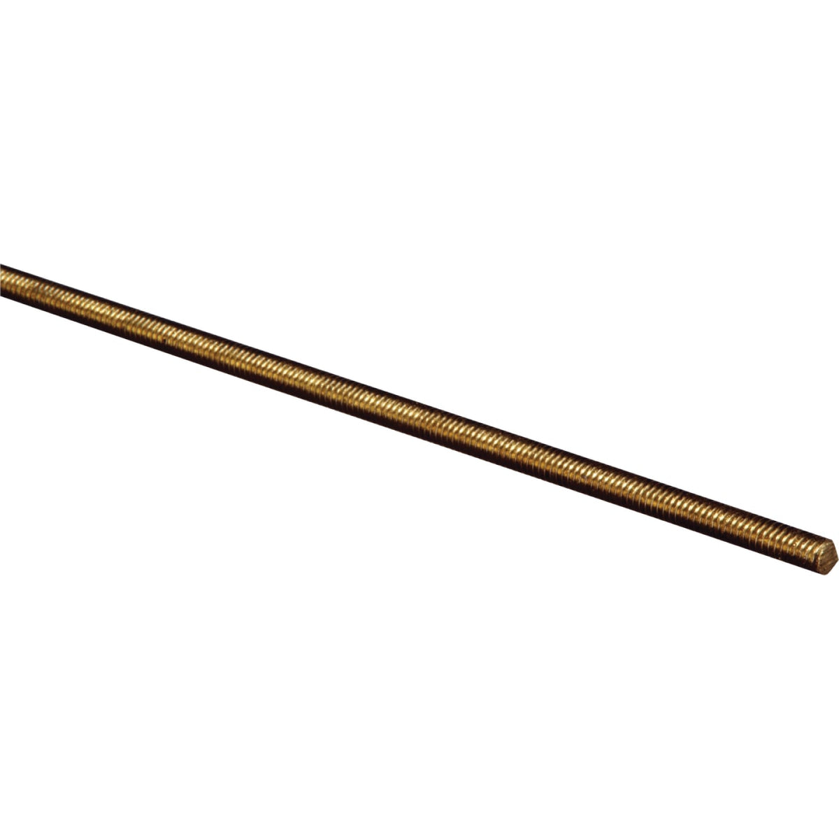 HILLMAN Steelworks 3/8 In. x 1 Ft. Solid Brass Threaded Rod - Miami, FL ...